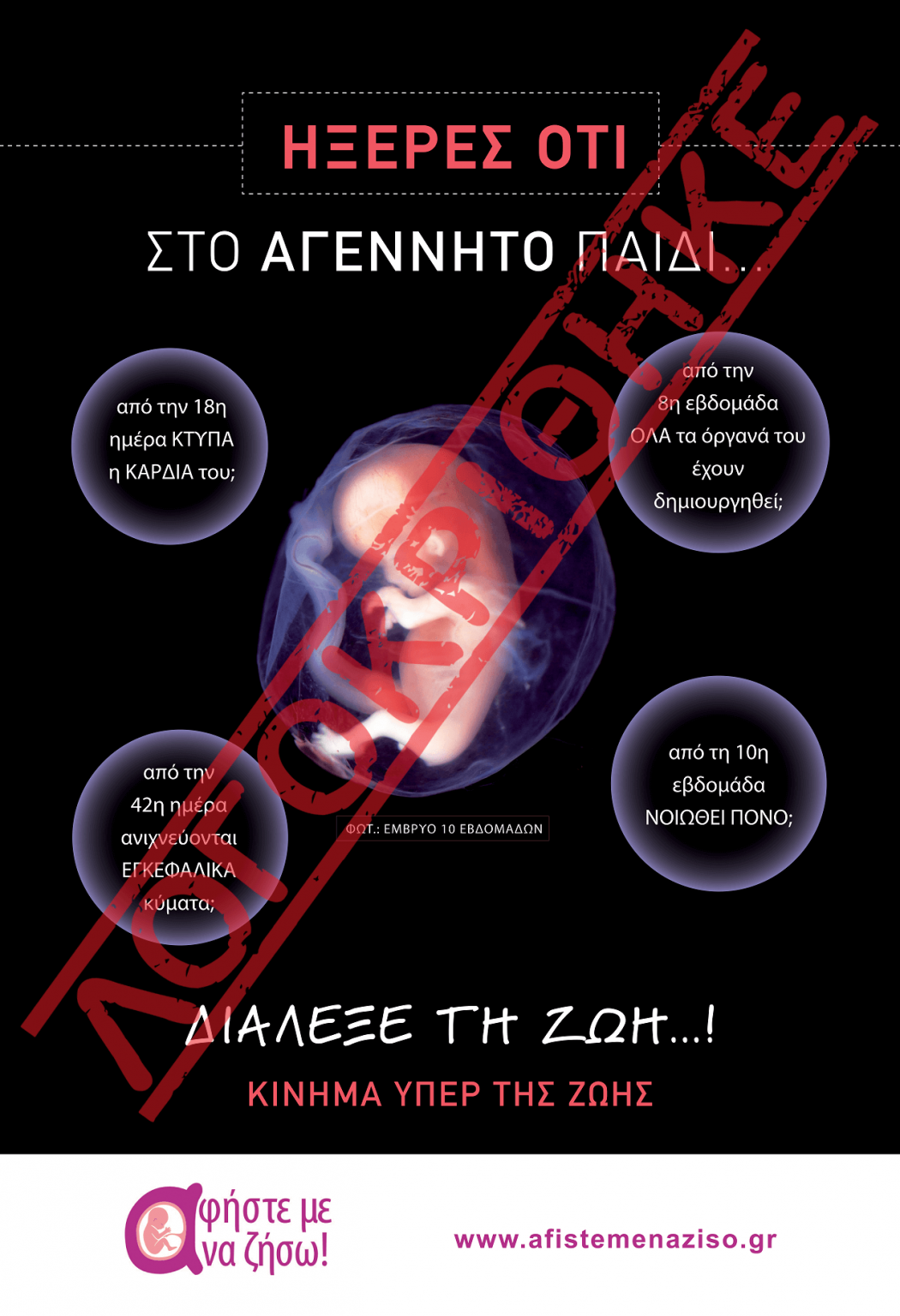 Η Κυβερνητική Απόσυρση της Αφίσας «ΑΦΗΣΤΕ ΜΕ ΝΑ ΖΗΣΩ» και το Έλλειμμα ...
